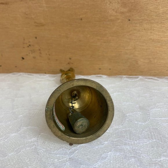 Vintage | Accents | Vintage Hand Carved Cast Iron Bell | Poshmark